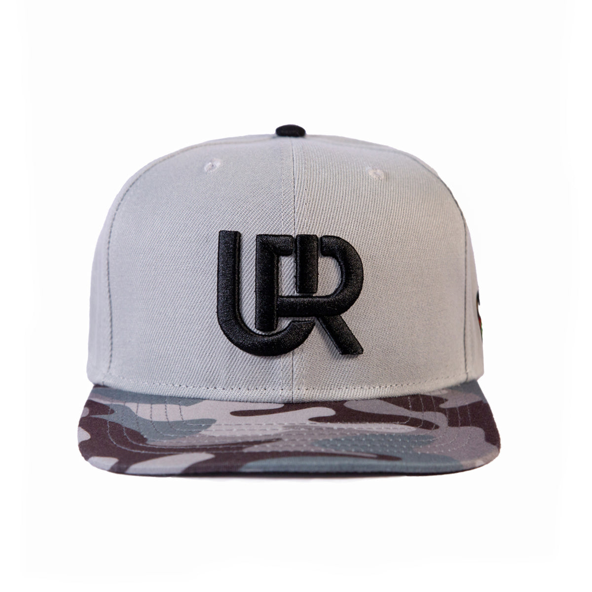 Signature UR Snapback Cap - Heather with Camo Visor – UPPER ROOM APPAREL
